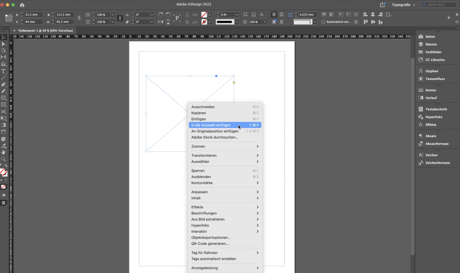 Helpdesk teamnext | Media Hub - Bilder per Zwischenablage in InDesign ...